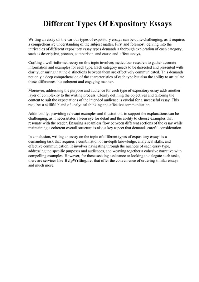 Different Types Of Expository Essays.pdf