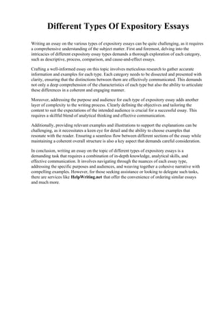 Different Types Of Expository Essays.pdf