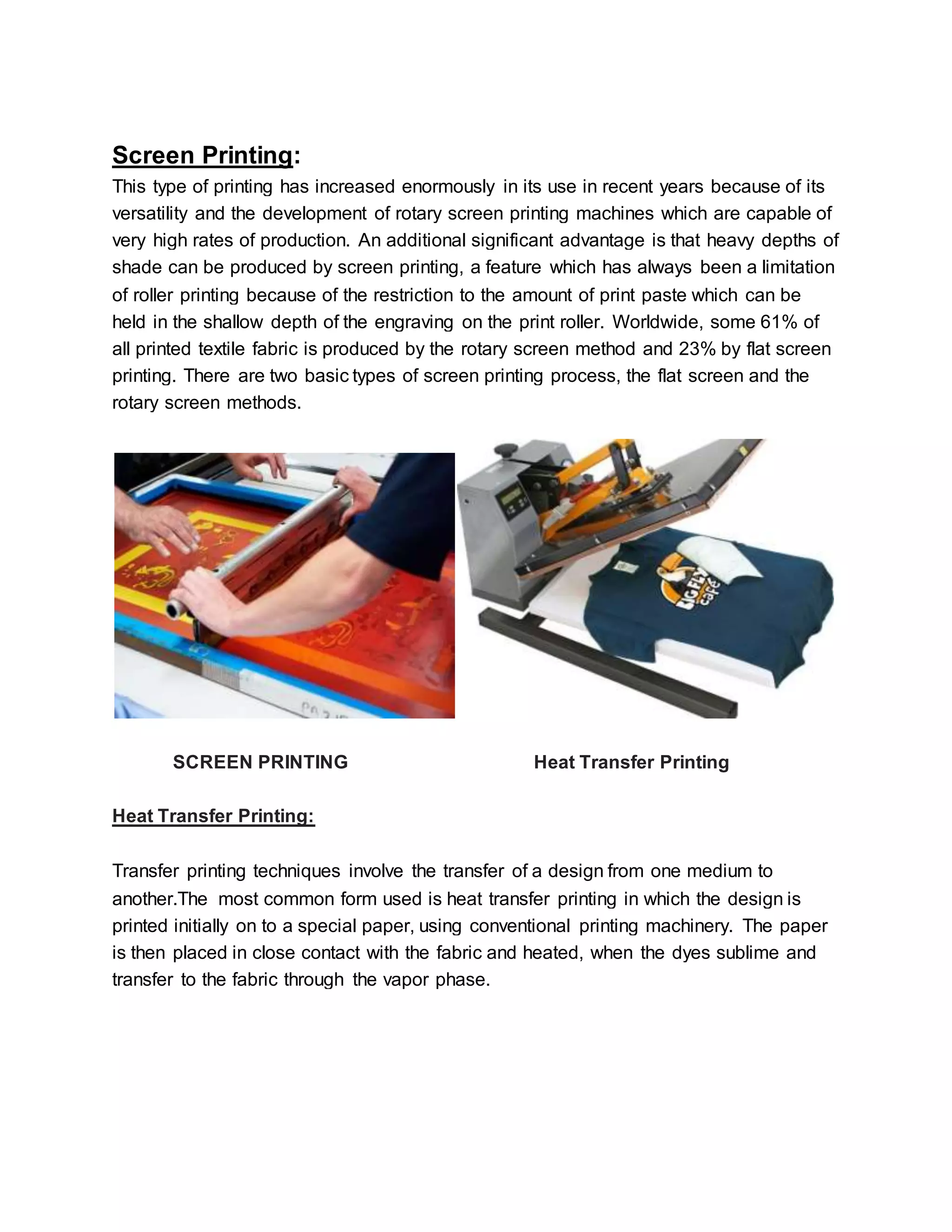 Different types of fabric prints | DOCX