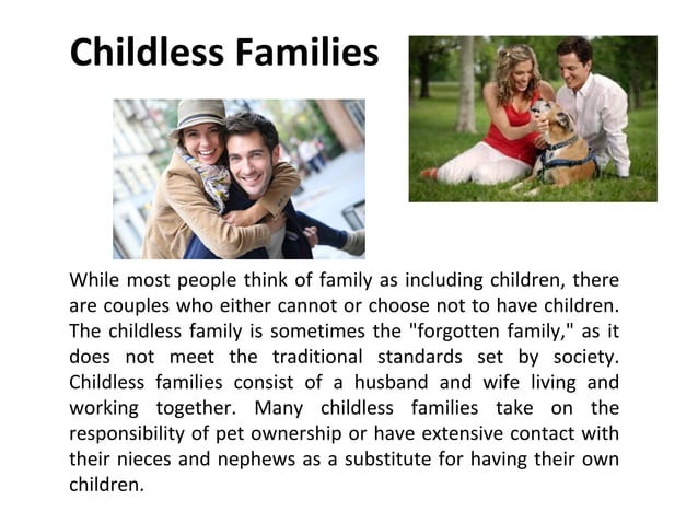 Different types of families | POT