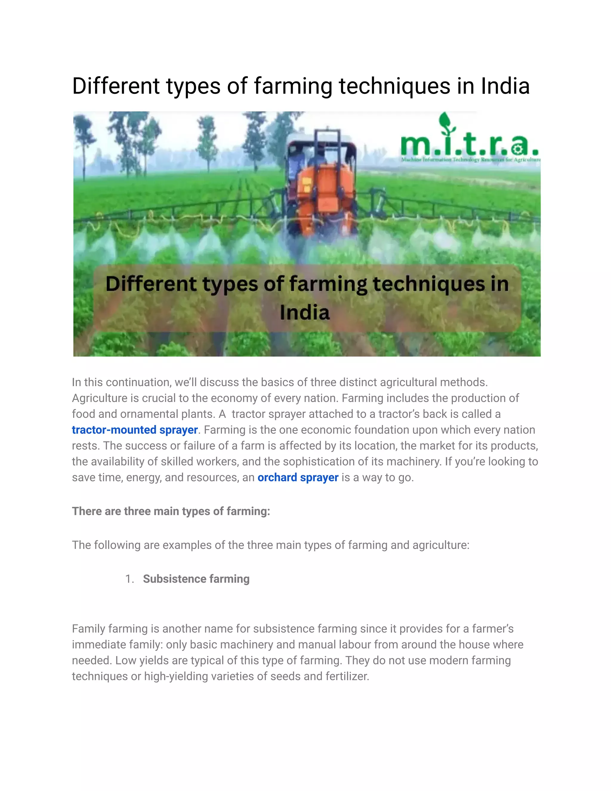Different types of farming techniques in India.pdf