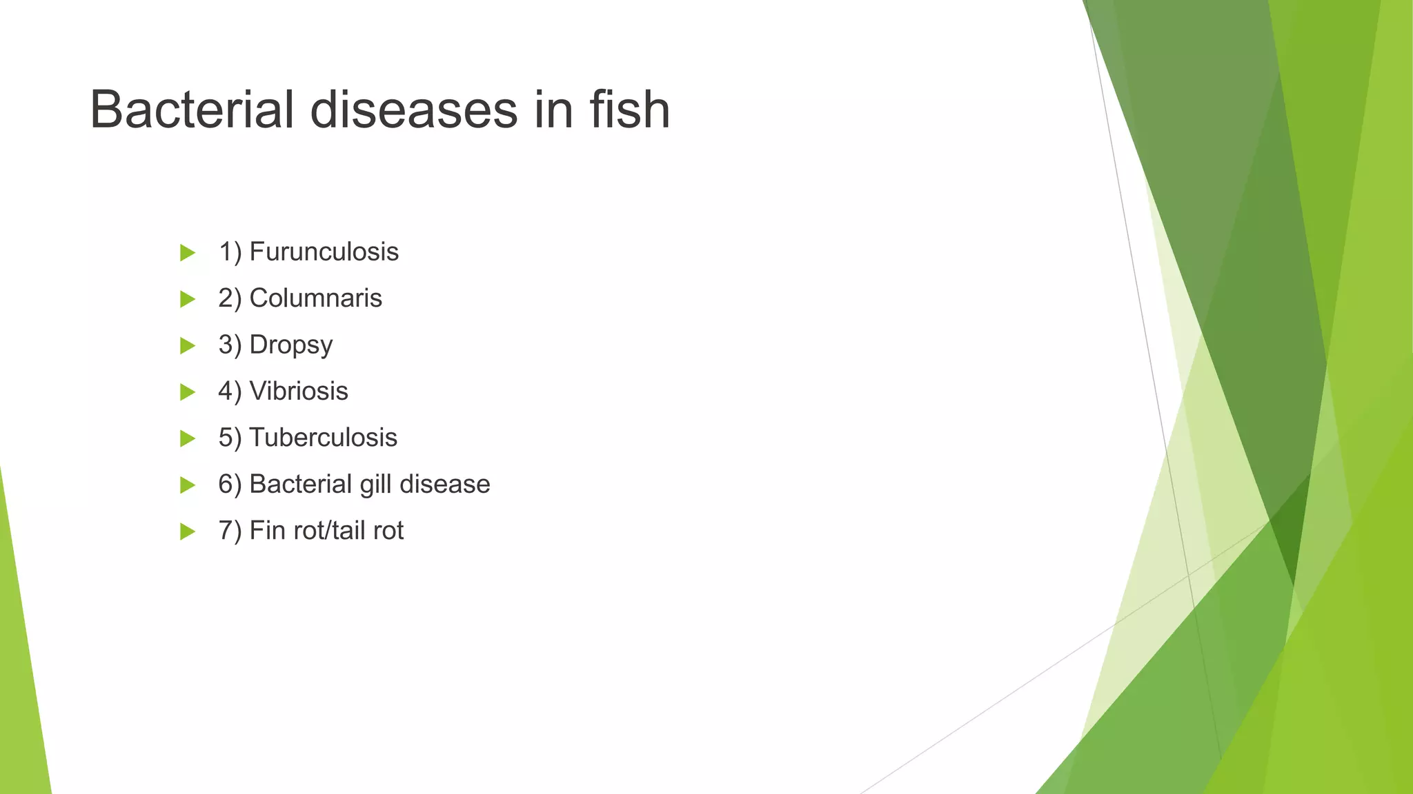 FISH DISEASES AND THEIR TYPES | PPTX
