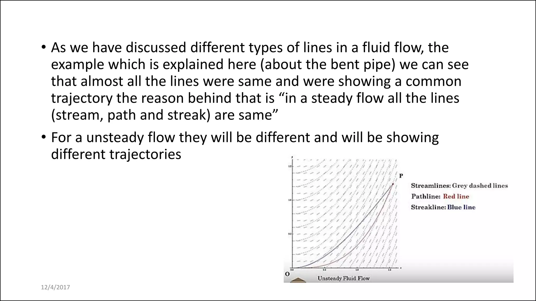 Different types of flows and lines in fluid flow. | PDF