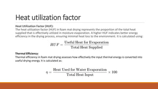 Different Types of Food Product Drying (Foam mat, heat pump and osmotic ...