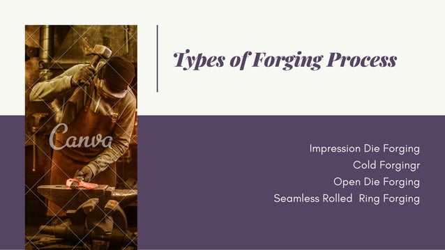 Different Types of Forging Process | PDF