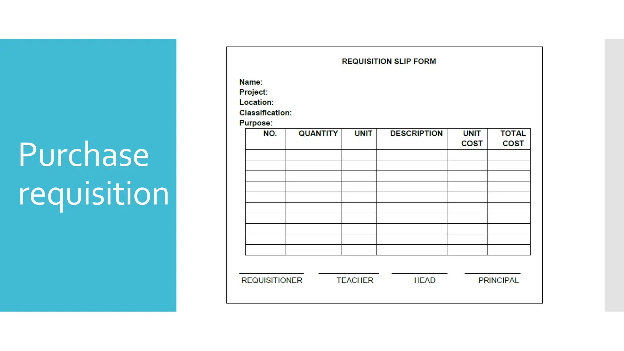 DIFFERENT TYPES OF FORMS.pptx | Business and Finance