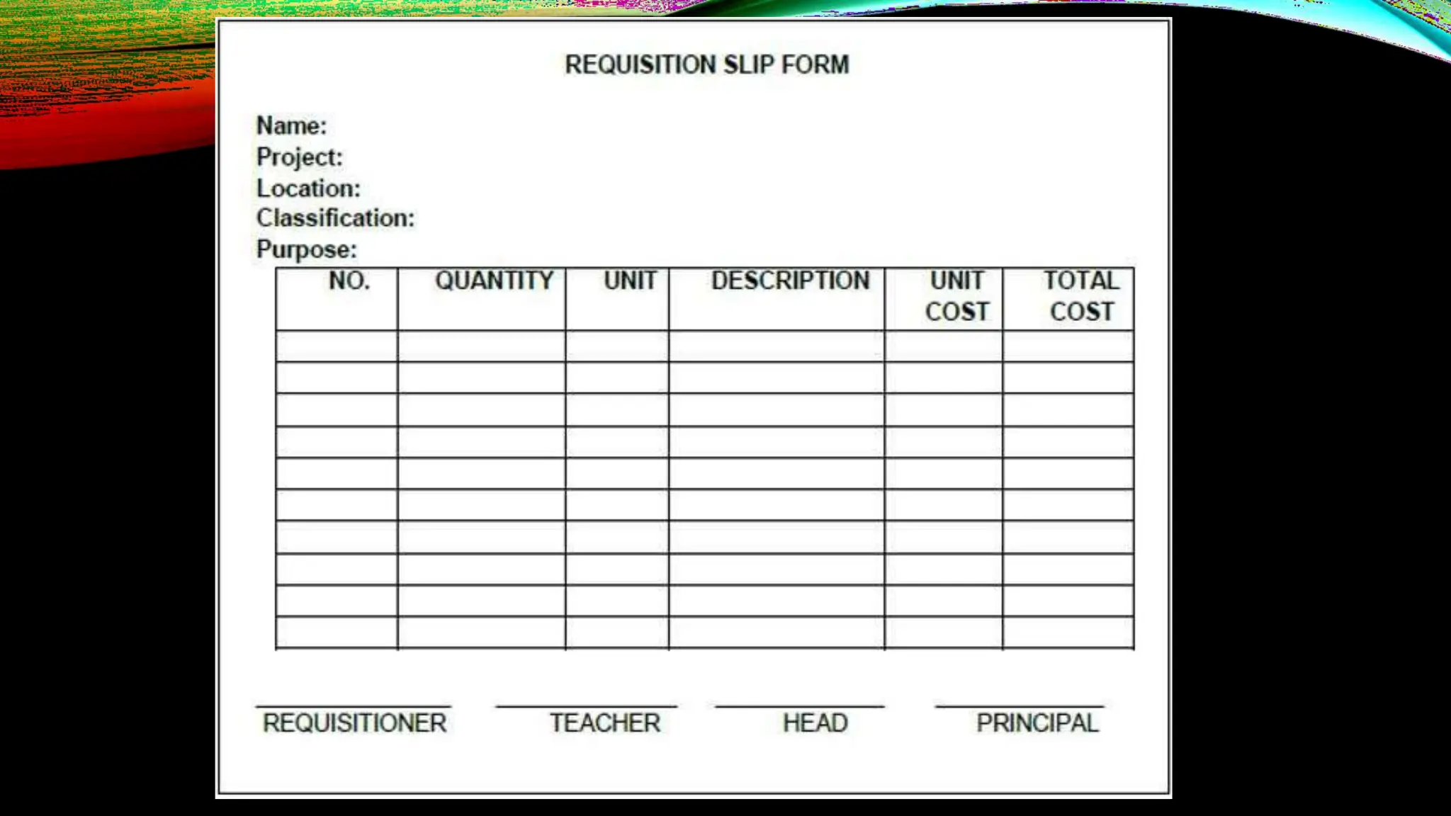 DIFFERENT TYPES OF FORMS - EIM 9.pptx