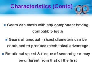 Different types of gear & maintenance By Md. Raijul Islam | PPTX