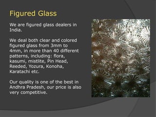 Different types of glasses | PPTX