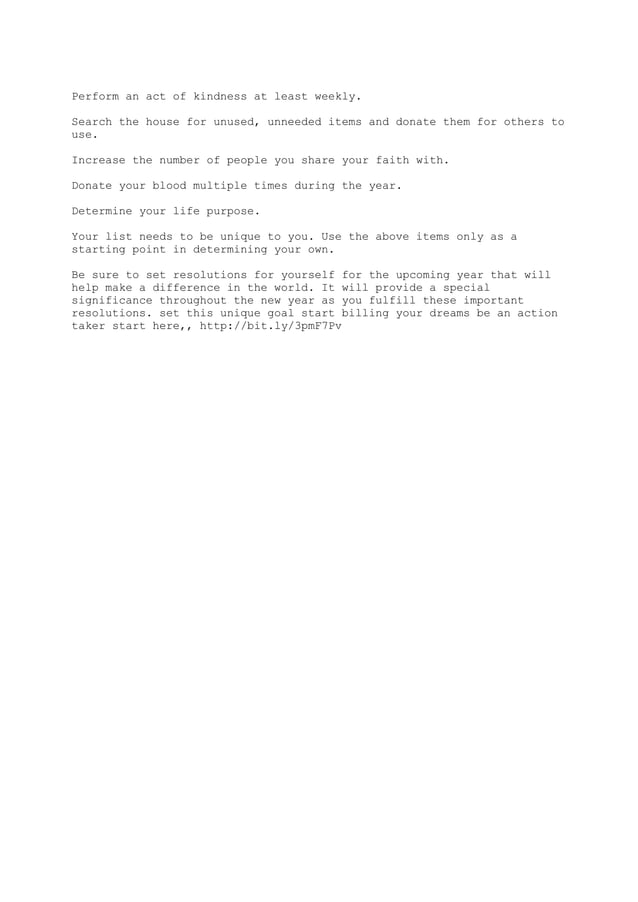 Different types of goals that take you to success | PDF