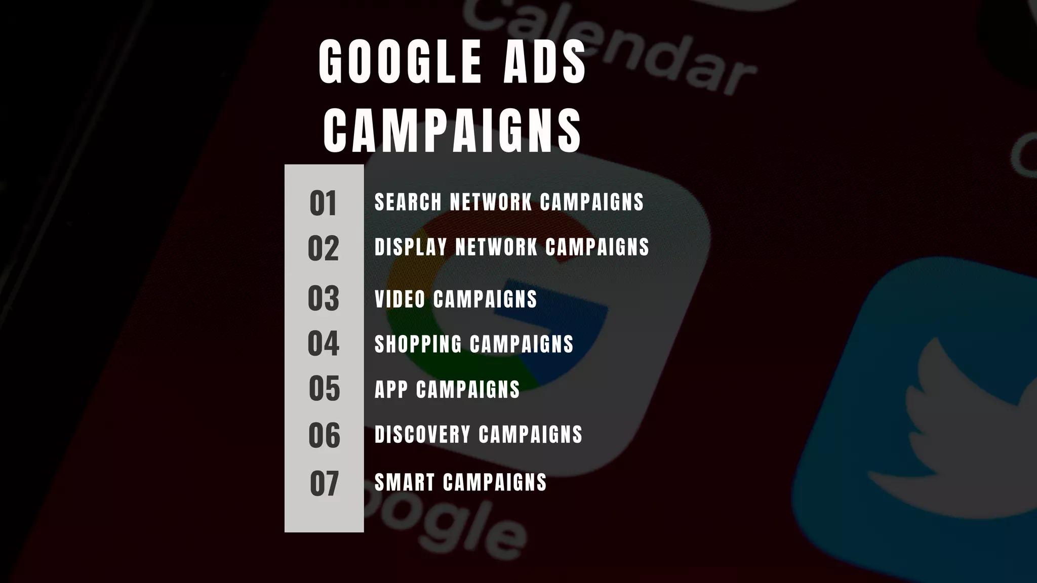 Different Types of Google Ads PDF.pdf