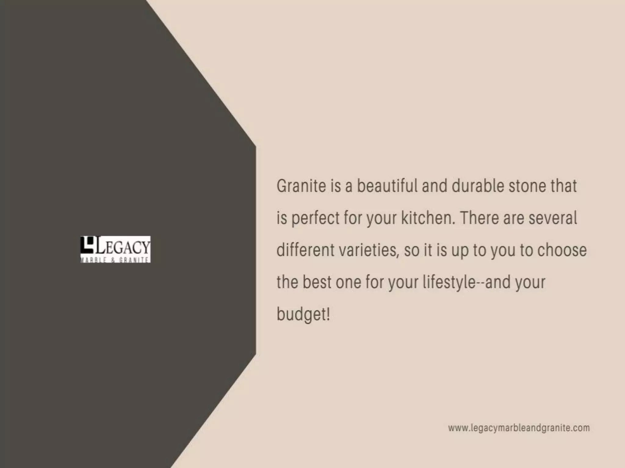 Different Types of Granite | PPTX