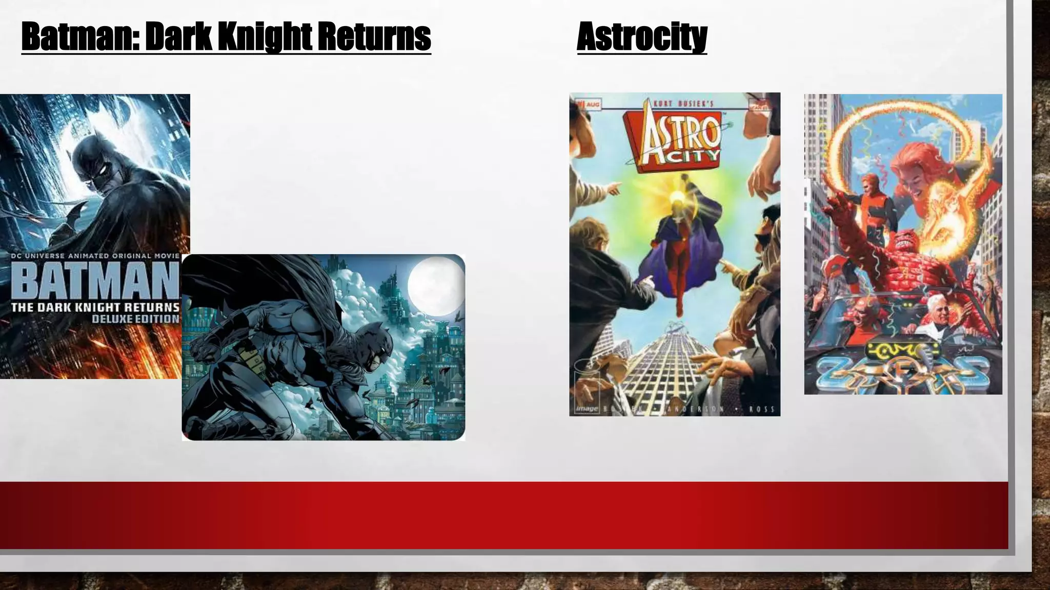 Different types of graphic narrative | PPTX