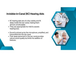 Different Types Of Hearing Aids How They Work 1 Pptx
