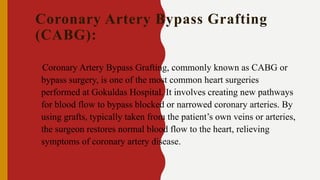 Different Types of Heart Surgery Offered at Gokuldas Hospital Exploring ...
