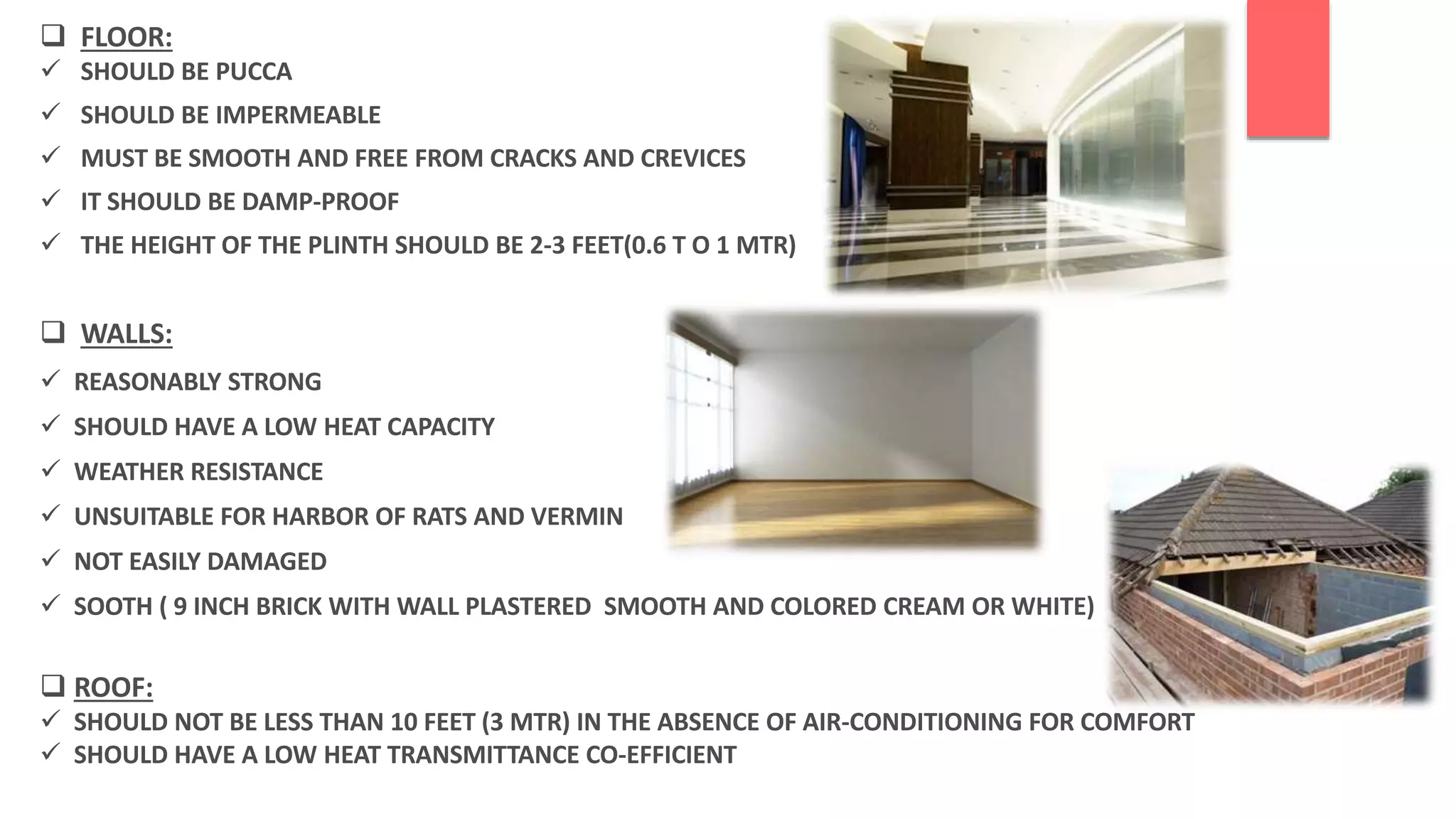 Different types of housing and housing standards | PPTX