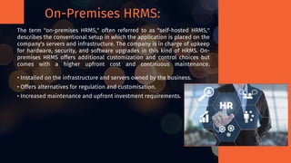 Exploring the Landscape: Different Types of HRMS for Effective HR ...