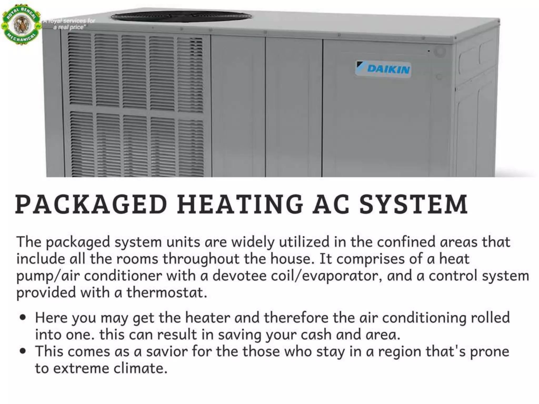 Different types of hvac systems | PPTX