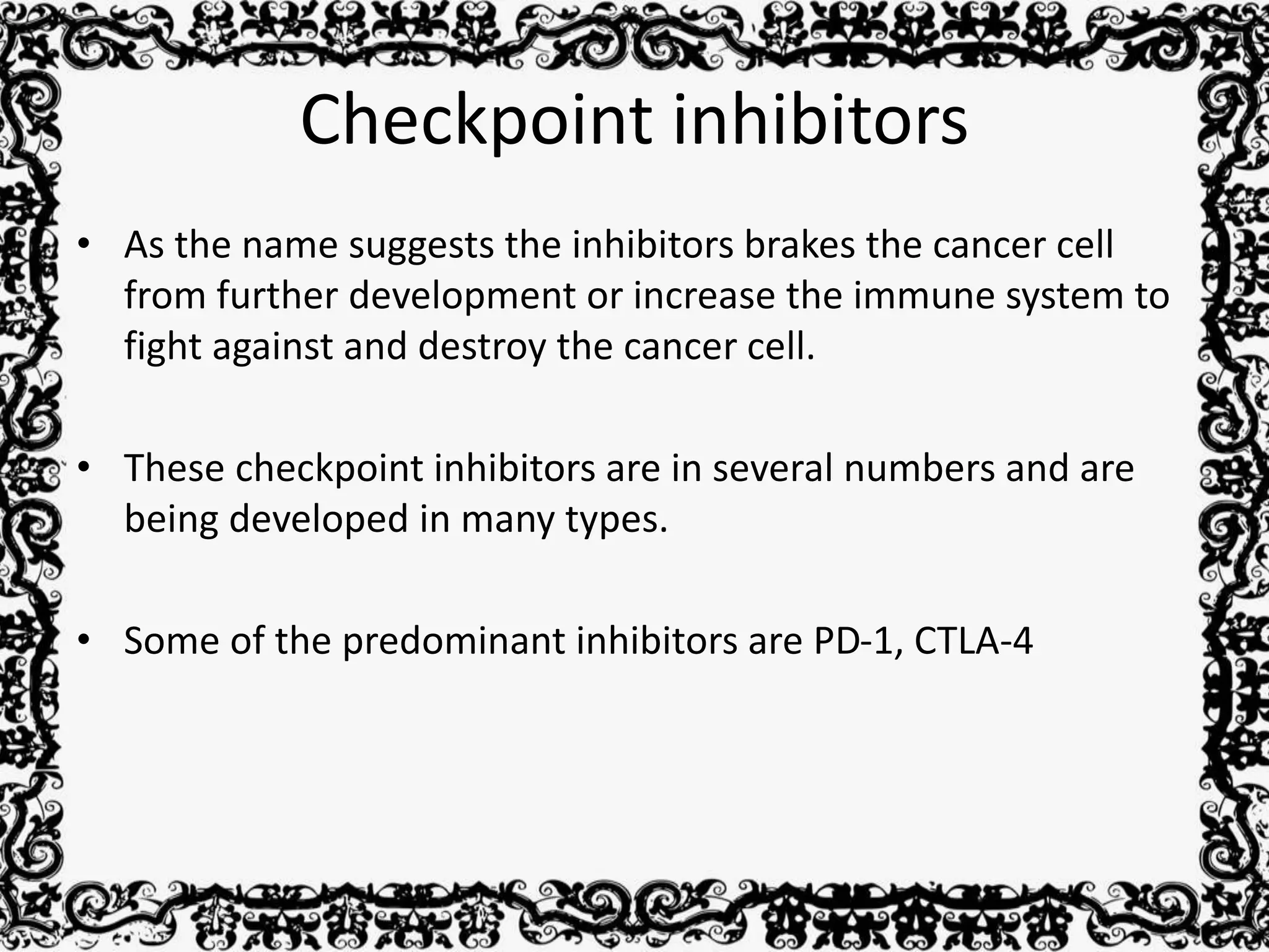 Different types of immunotherapy for lung cancer treatment | PPTX