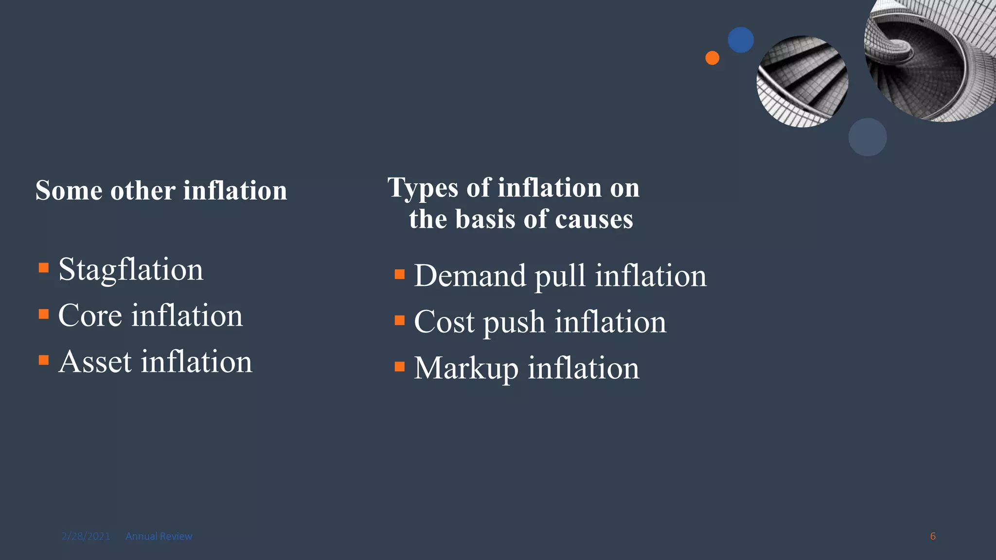 Different types of inflation | PPTX