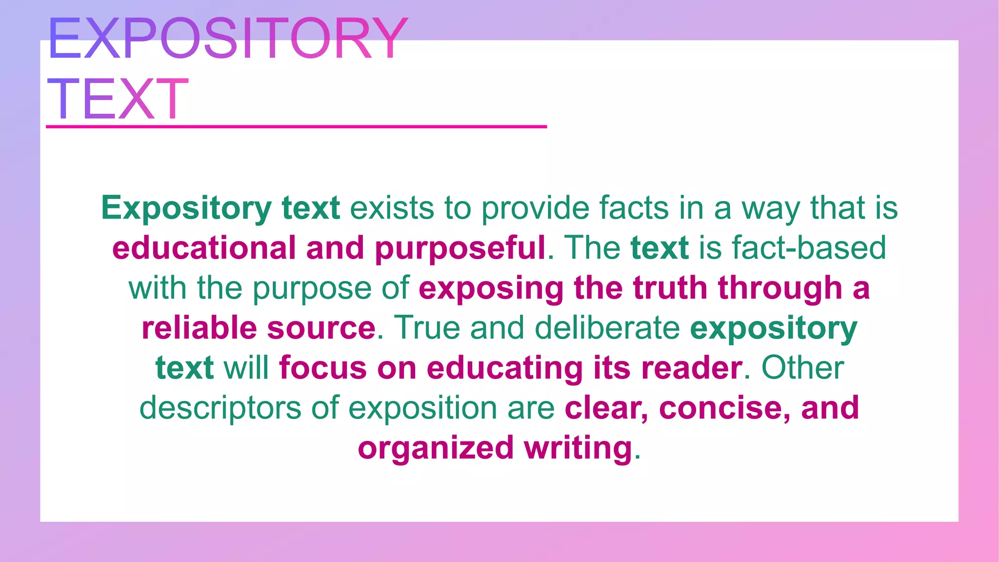 Different types of informational text | PPTX