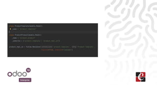 Different types of inheritance in odoo 18 | PPTX