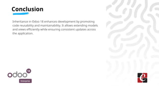 Different types of inheritance in odoo 18 | PPTX