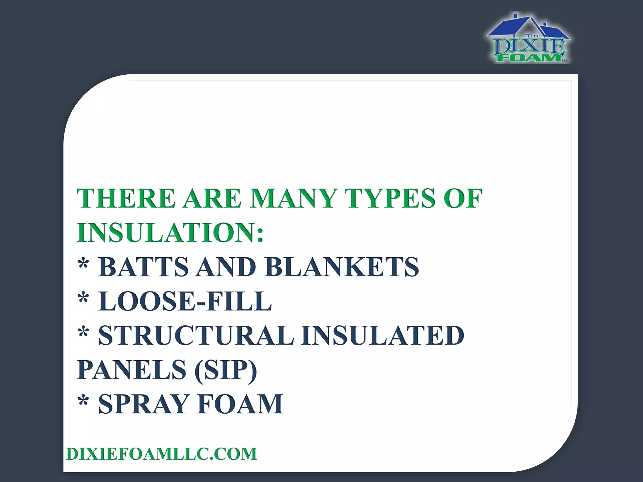 Different Types of Insulation: Their Advantages and Disadvantages | PPTX