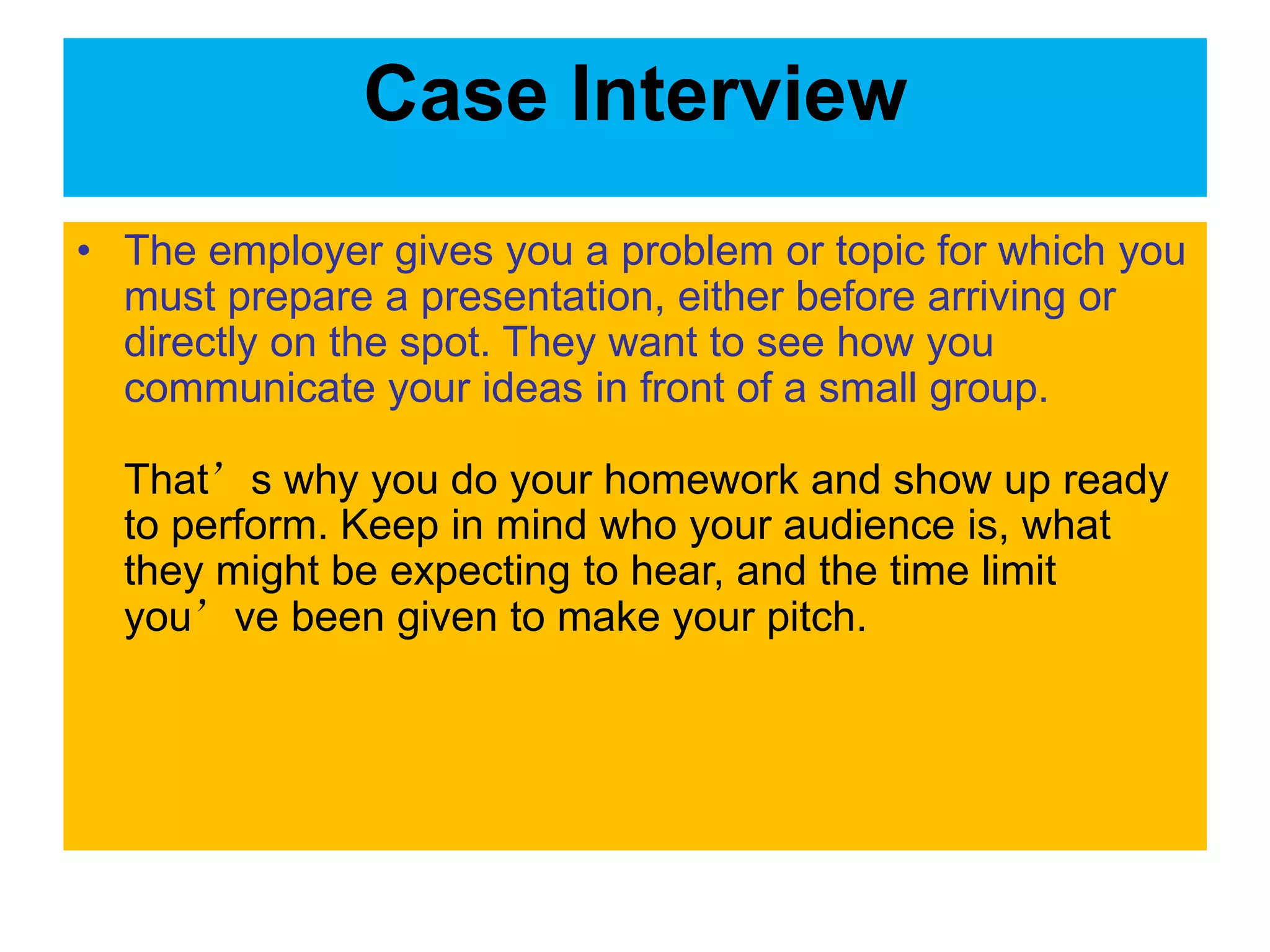 Different types of interviews | PPT