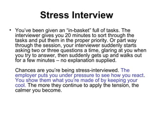 Different types of_interviews | PPT | Resume Writing and Advice | Job ...