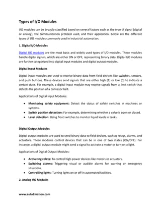 Different Types of IO Modules and Their Applications.pdf