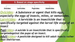 Different types of Insectisides | PPTX