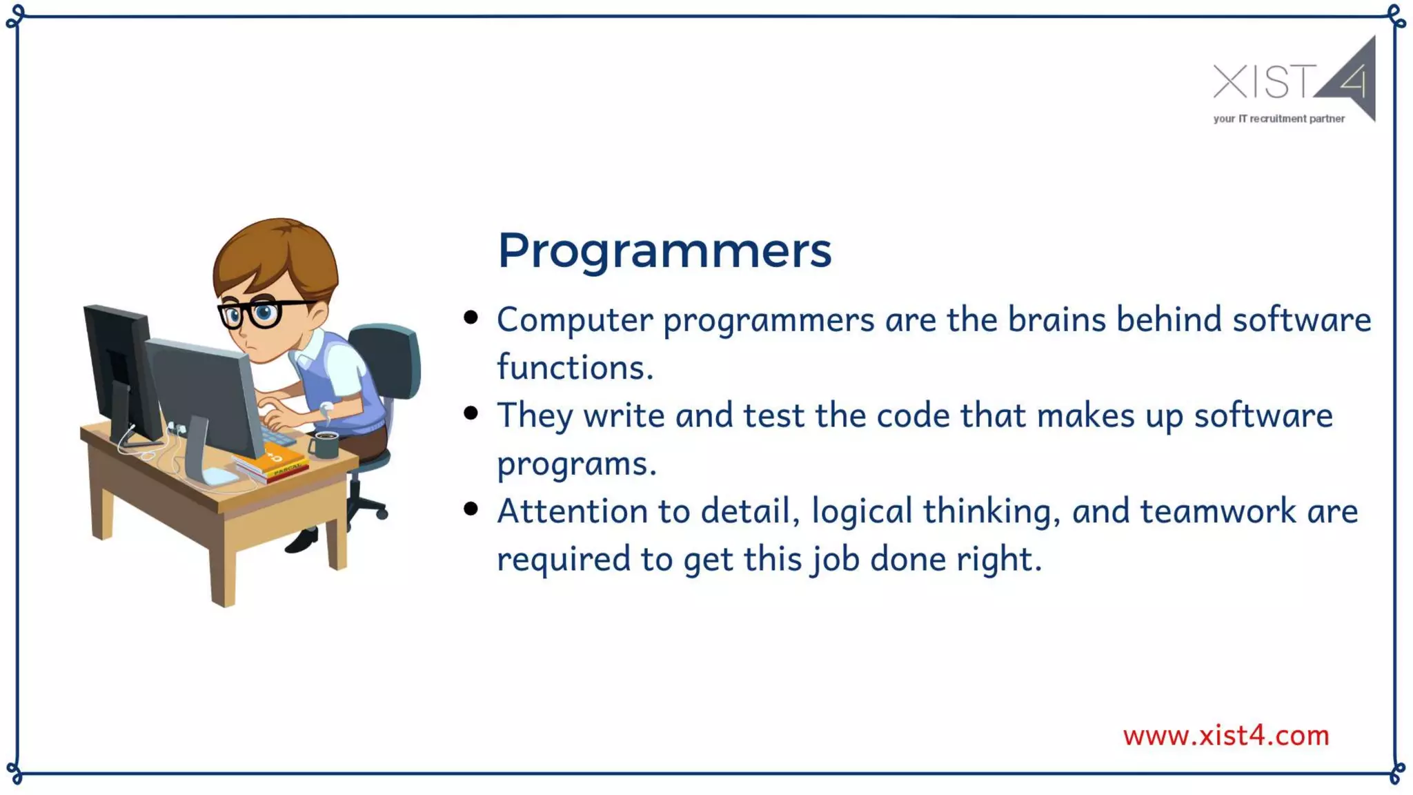 Different types of jobs in information technology | PPT