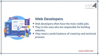 Different types of jobs in information technology | PPT