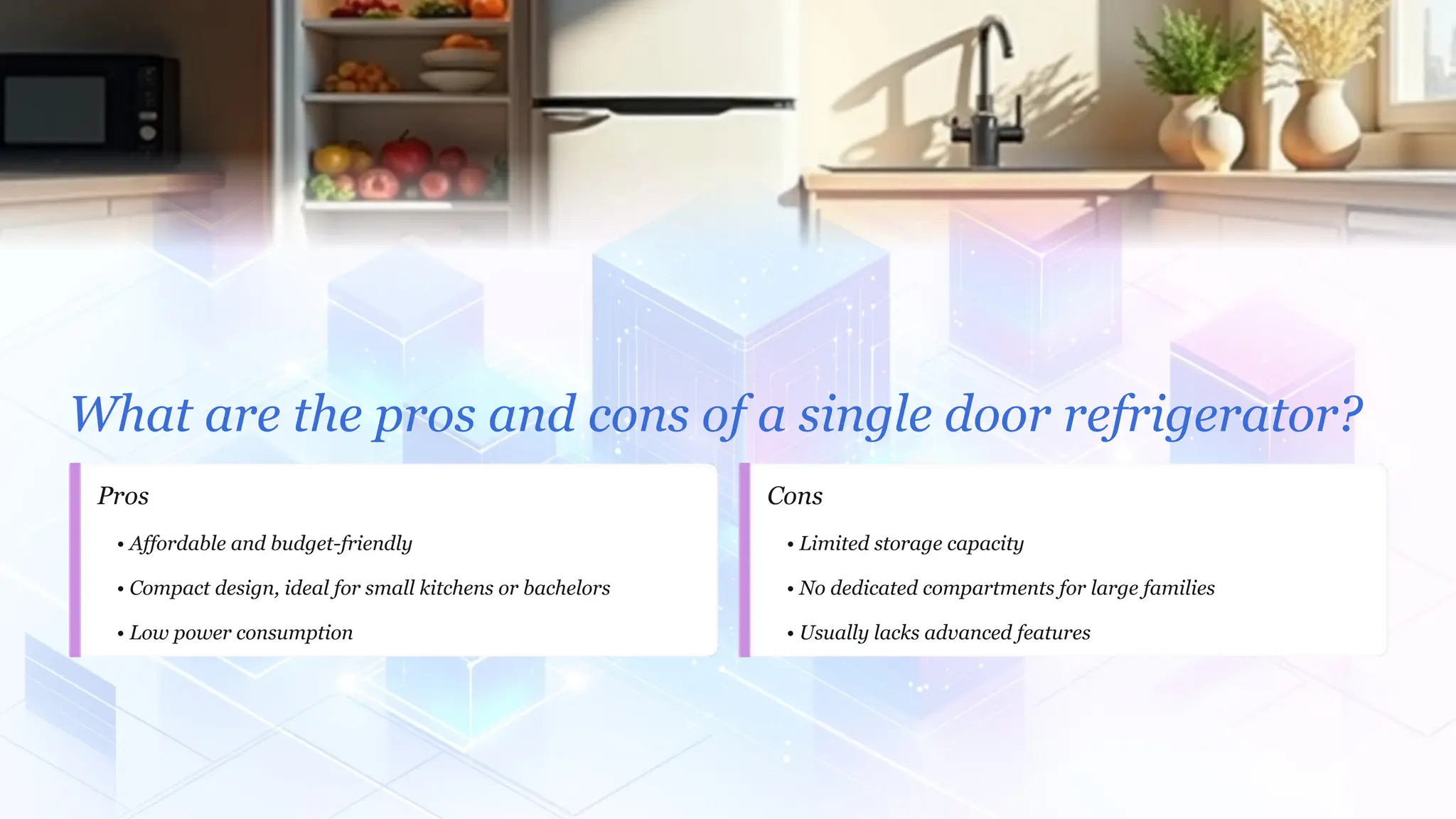 Different Types of Kitchen Refrigerators and Their Pros & Cons.pptx