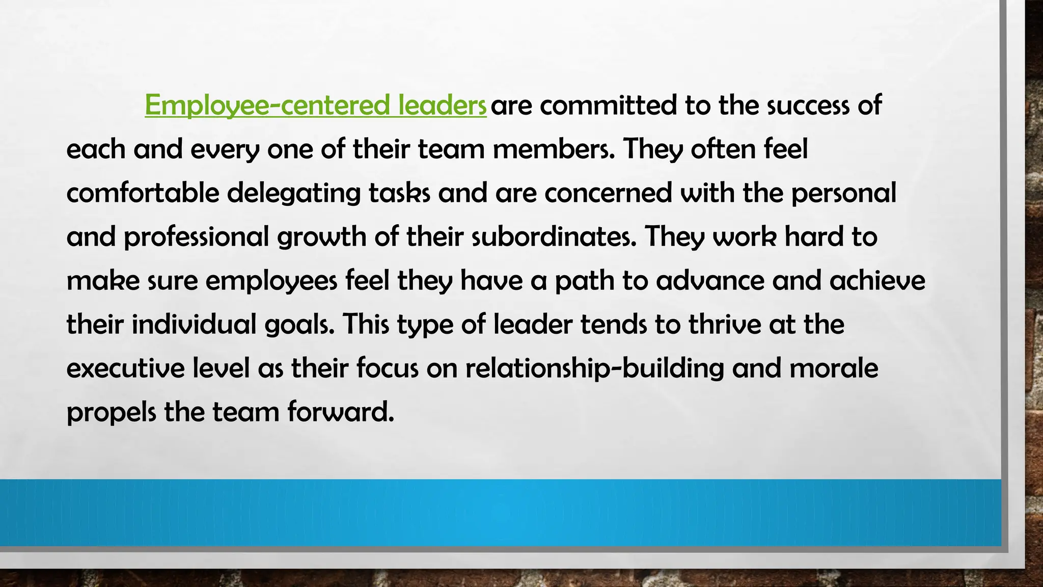Different Types of Leader and Leadership styles | PPTX