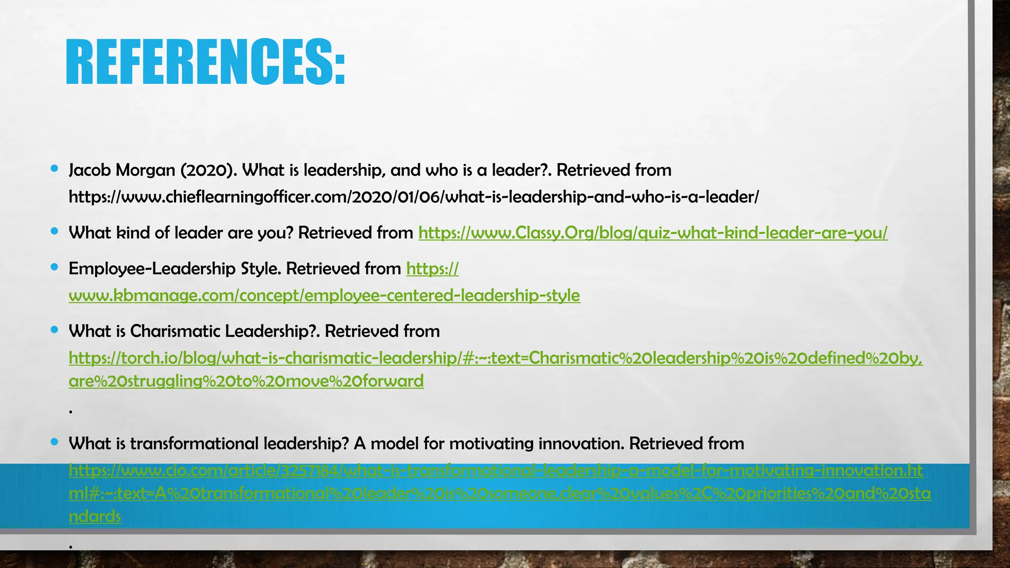 Different Types of Leader and Leadership styles | PPTX