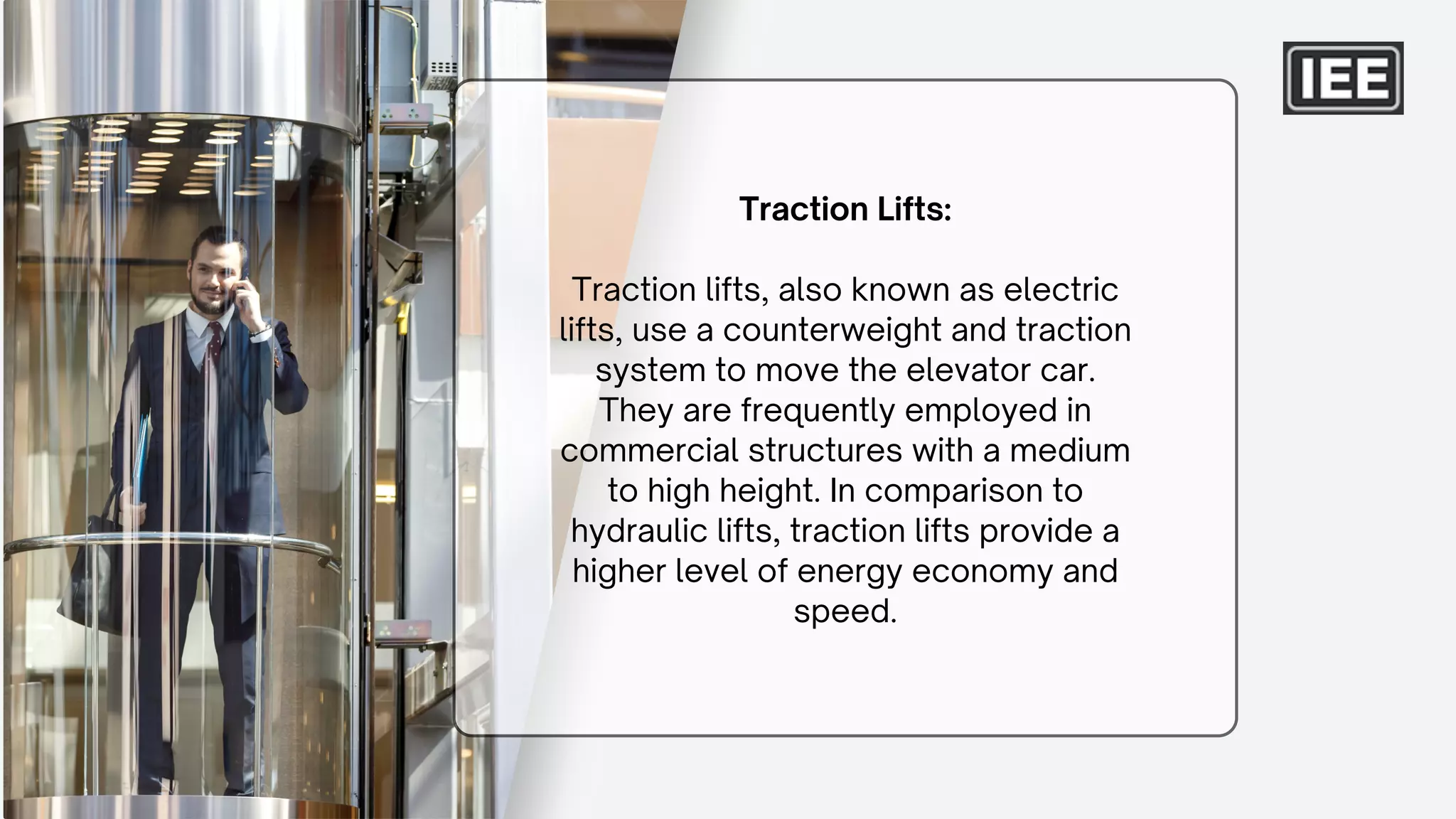 Different Types of Lifts in Commercial Buildings | PDF