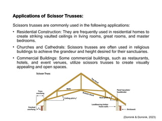 Different types of linear trusses used for roofing | PPTX