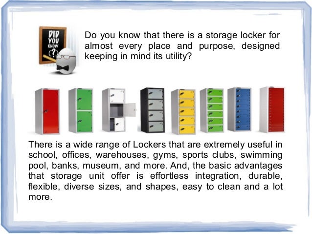Different Types of Lockers and Their Features