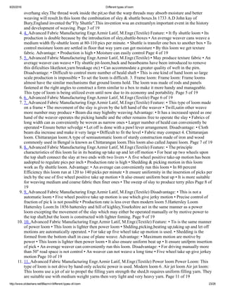 Different types of loom | PDF