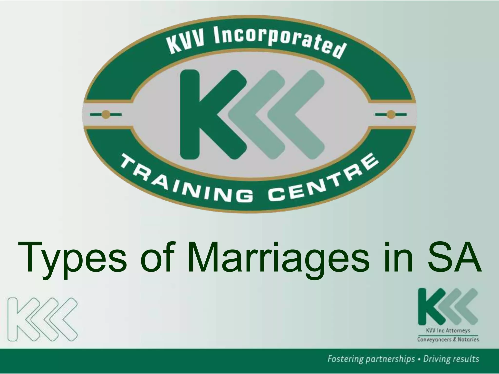 Different types of marriages in SA | PPT