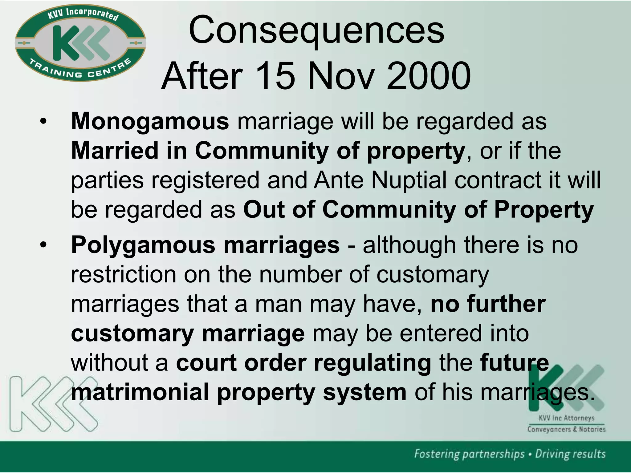 Different types of marriages in SA | PPT