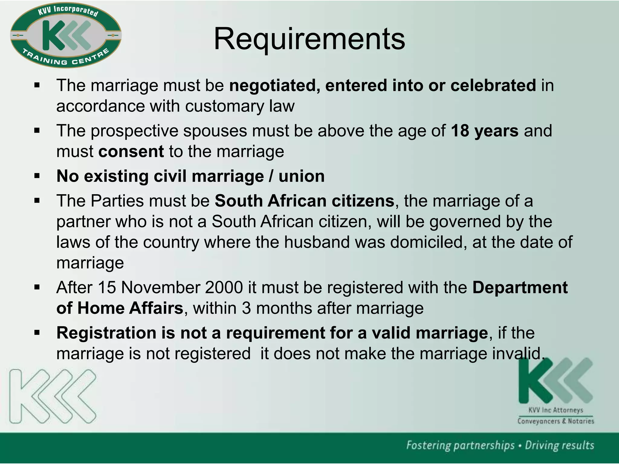 Different types of marriages in SA | PPT