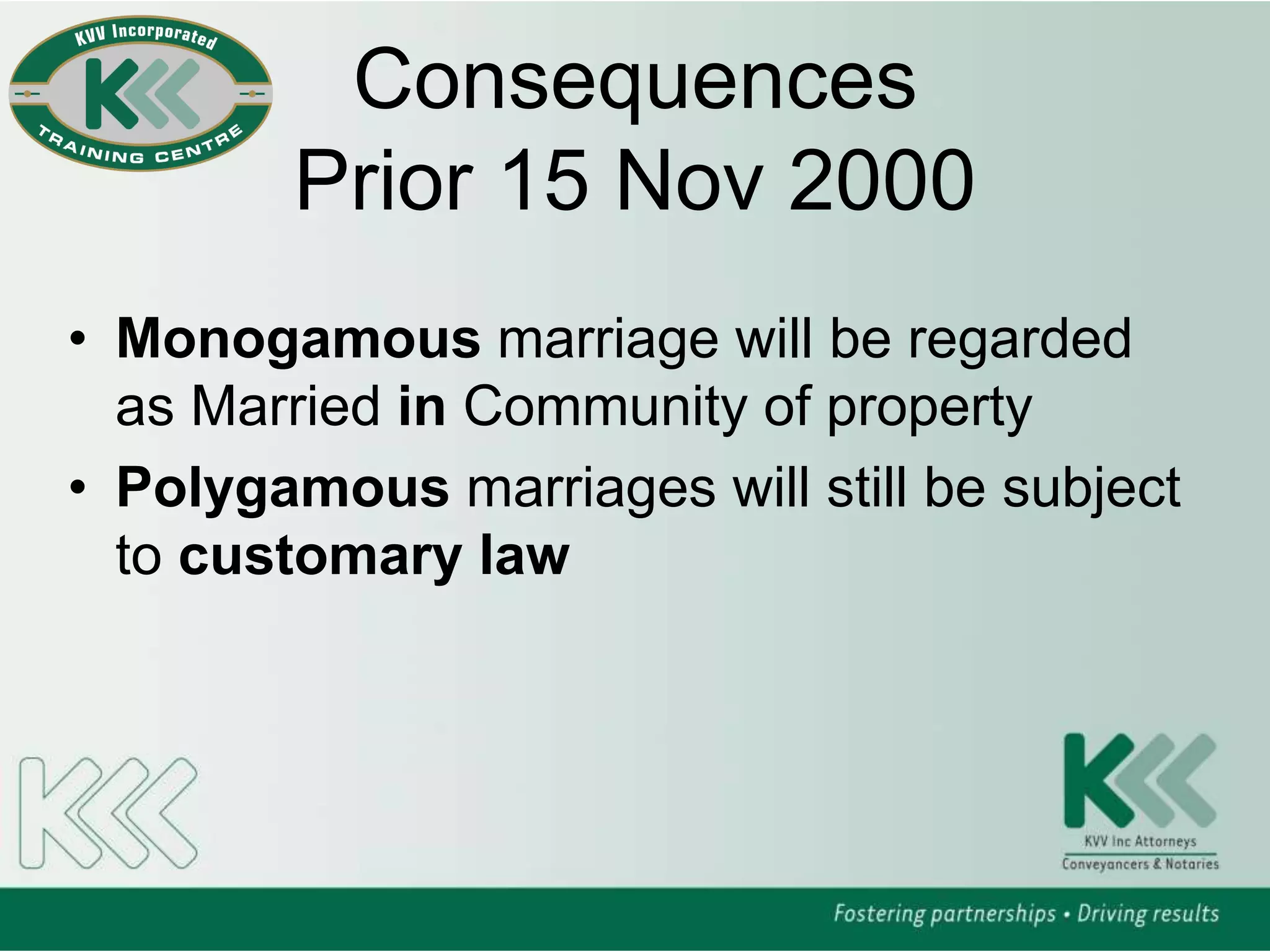 Different types of marriages in SA | PPT
