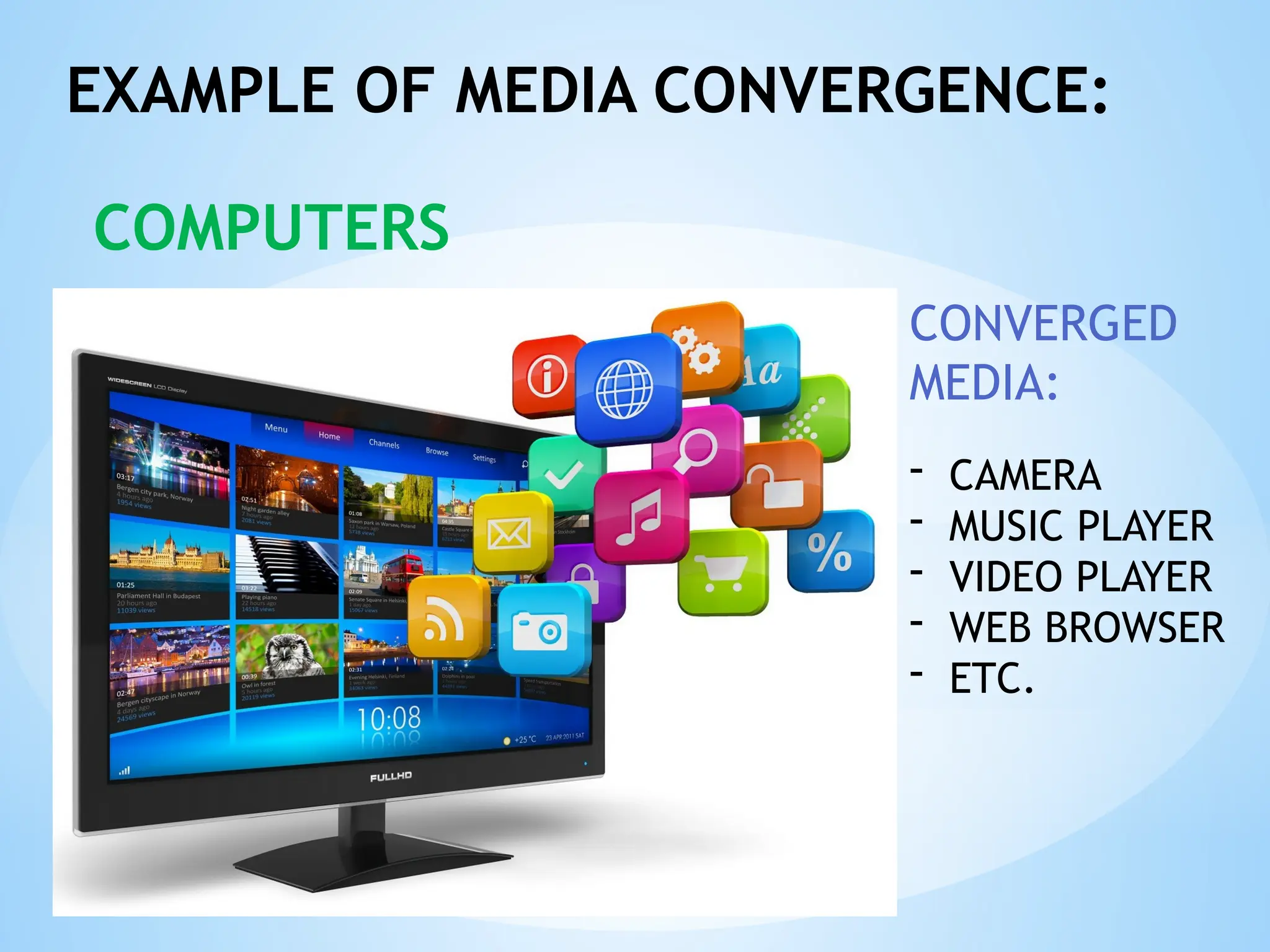 DIFFERENT TYPES OF MEDIA INFORMATIOIN LITERACY | PPTX