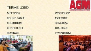 Different types of meeting | PPTX