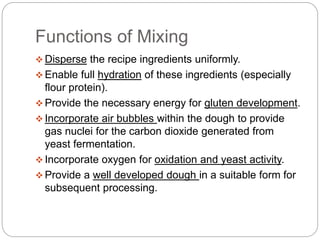 Different types of mixers used in baking industry | PPTX