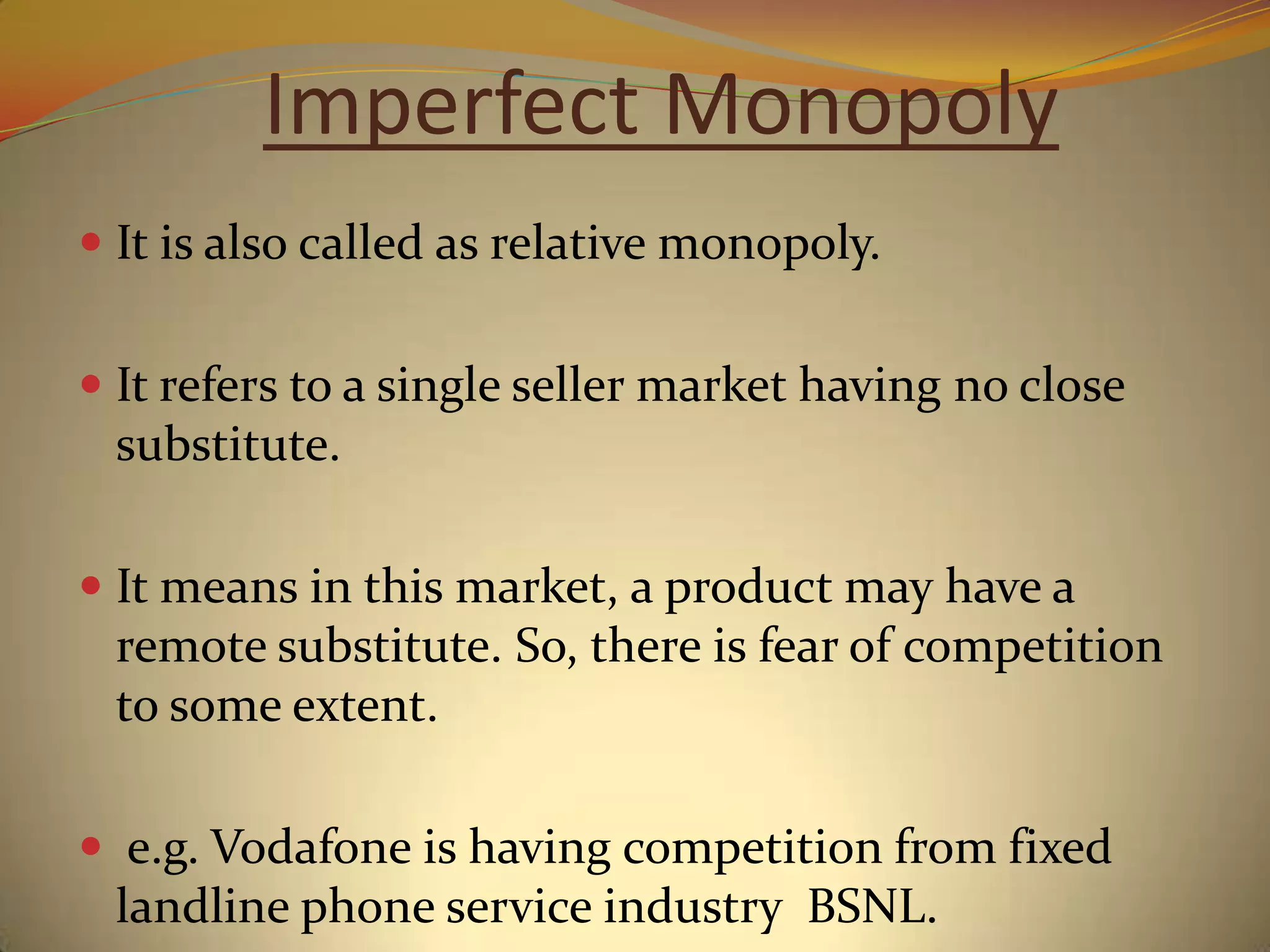 Different types of monopoly practices | PPTX