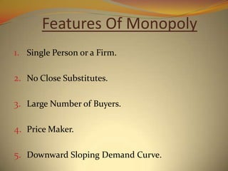Different types of monopoly practices | PPTX